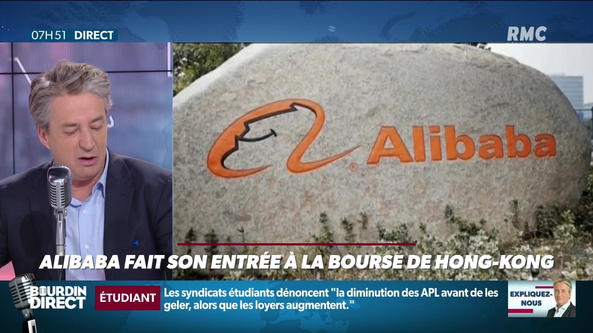 "Expliquez-nous": Alibaba fait son entrée à la bourse de Hong Kong