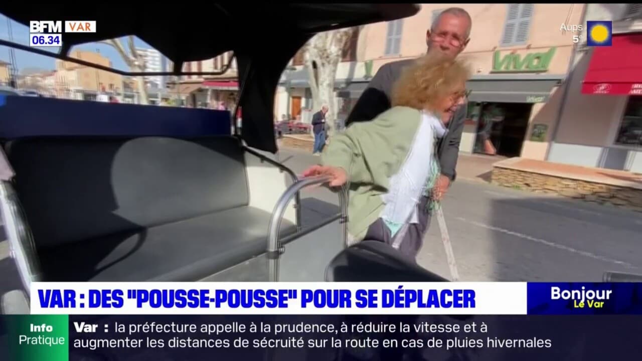 La Garde: des "pousse-pousse" pour les personnes à mobilité réduite