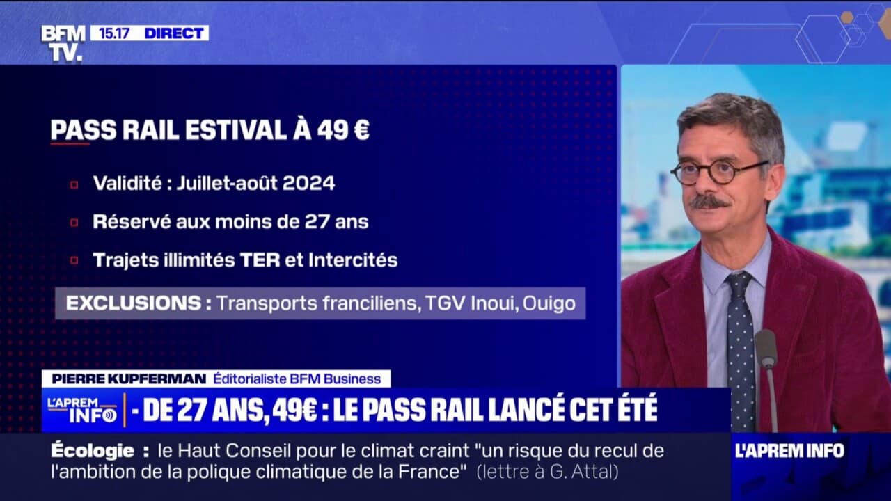Ce qu'il faut savoir sur le Pass Rail lancé cet été