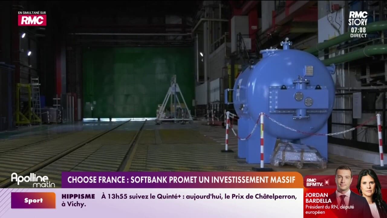 Choose France : SoftBank promet un investissement massif