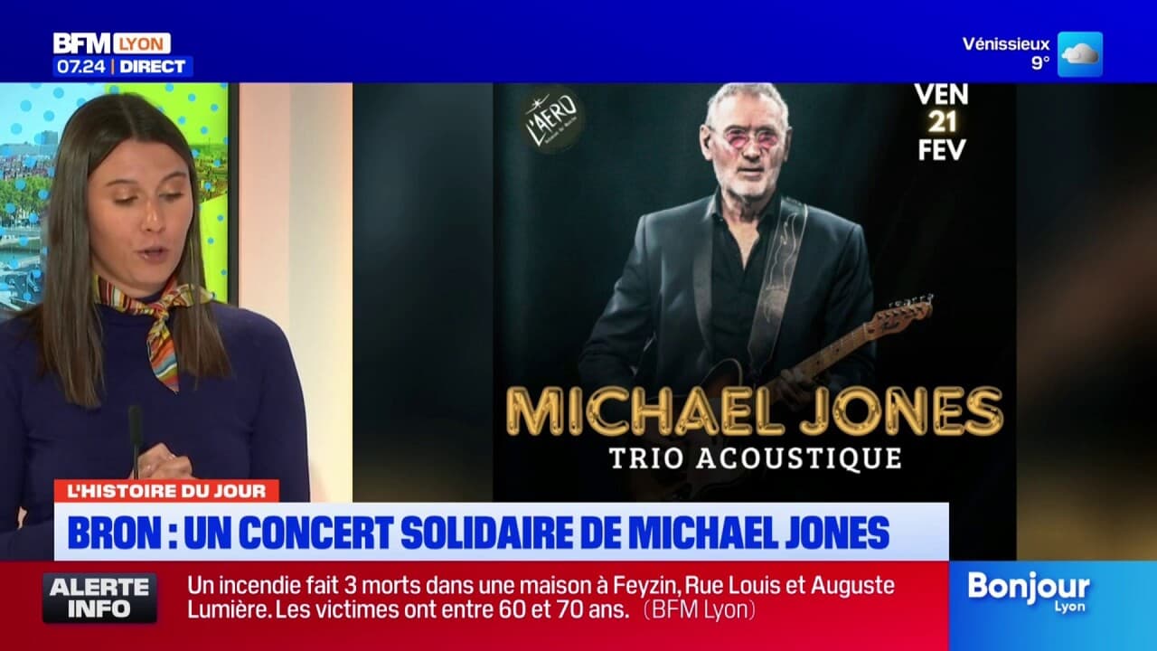 Bron: un concert solidaire du Lyonnais Michael Jones pour sauver un restaurant