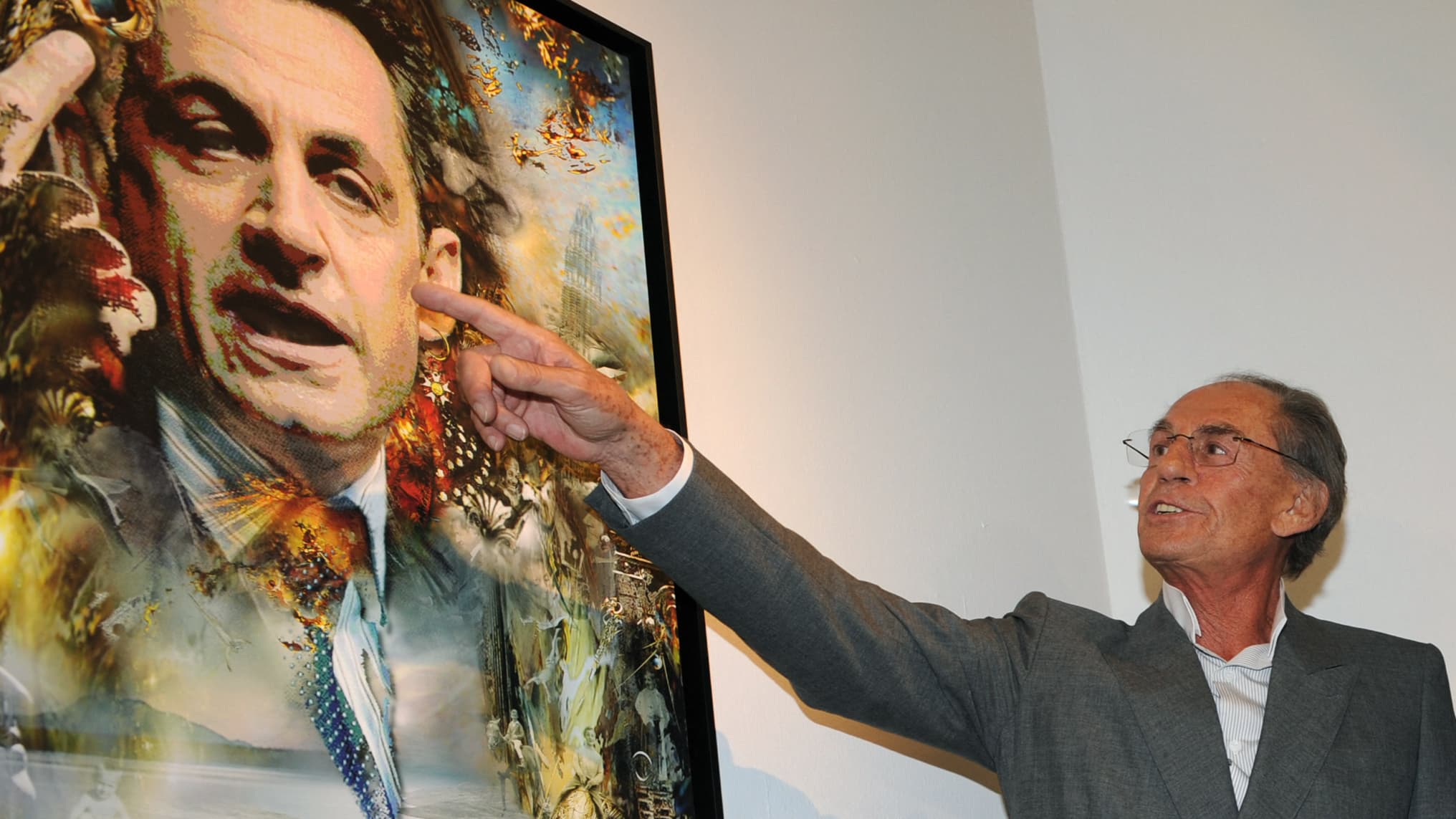 Death of Pal Sarkozy, painter and father of the former French president ...