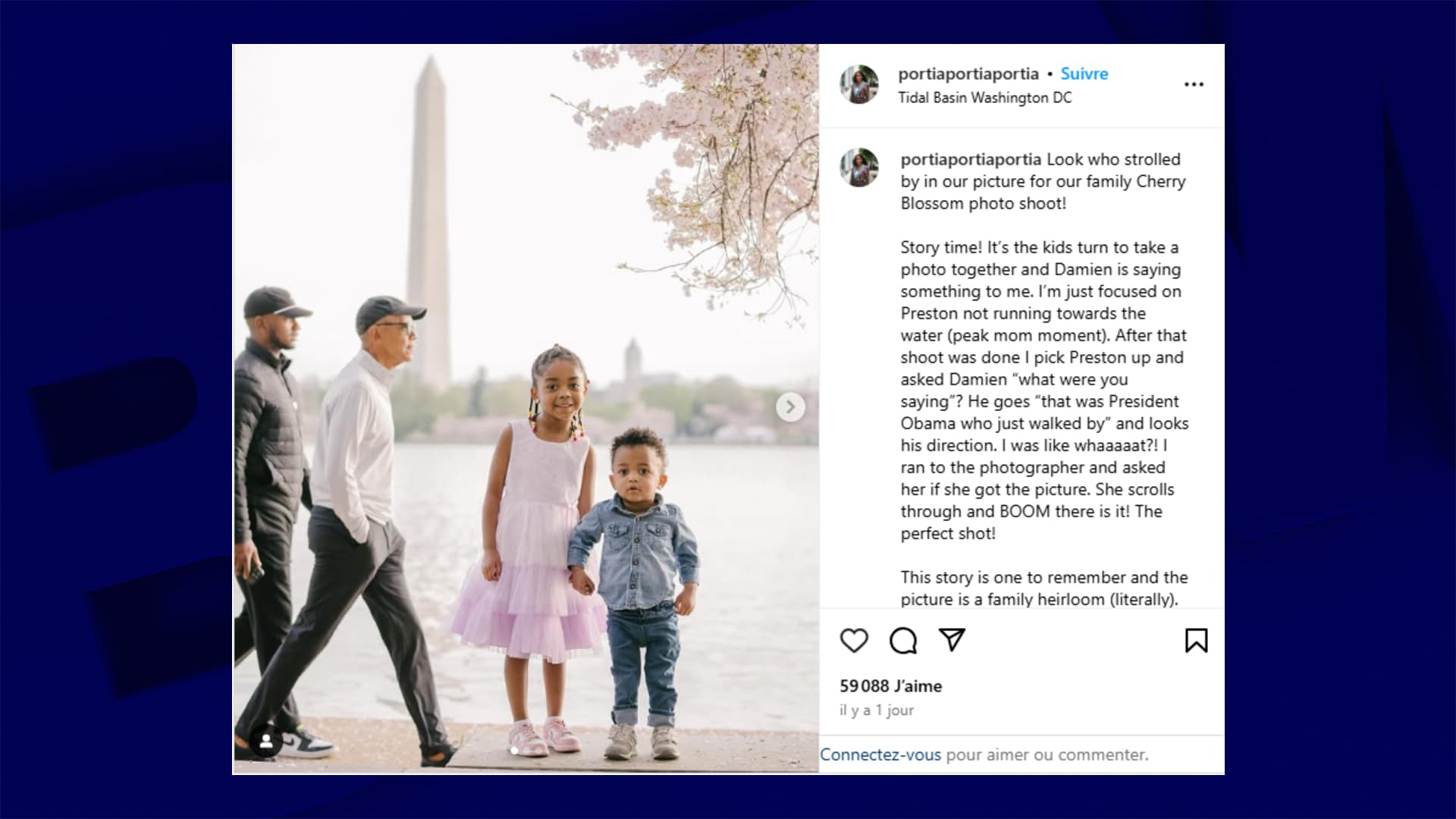 "Le meilleur photobomb de tous les temps": quand Obama apparaît sur une ...