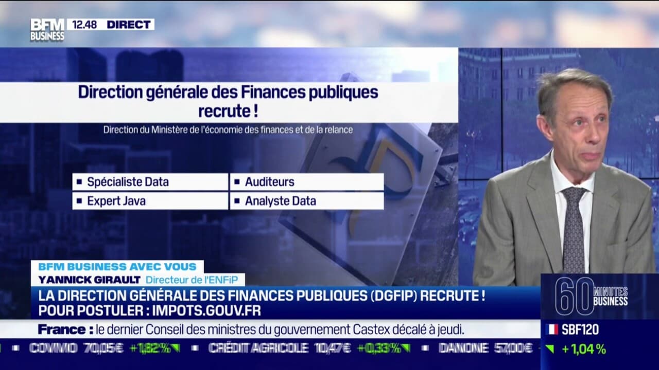 La Direction générale des Finances publiques recrute La Direction générale des Finances publiques recrute