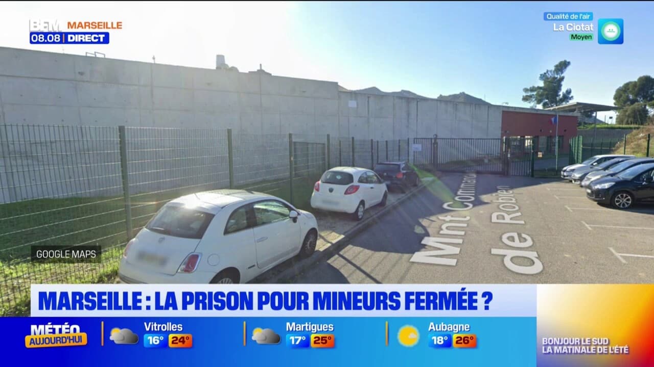 Marseille : la prison pour mineurs fermée