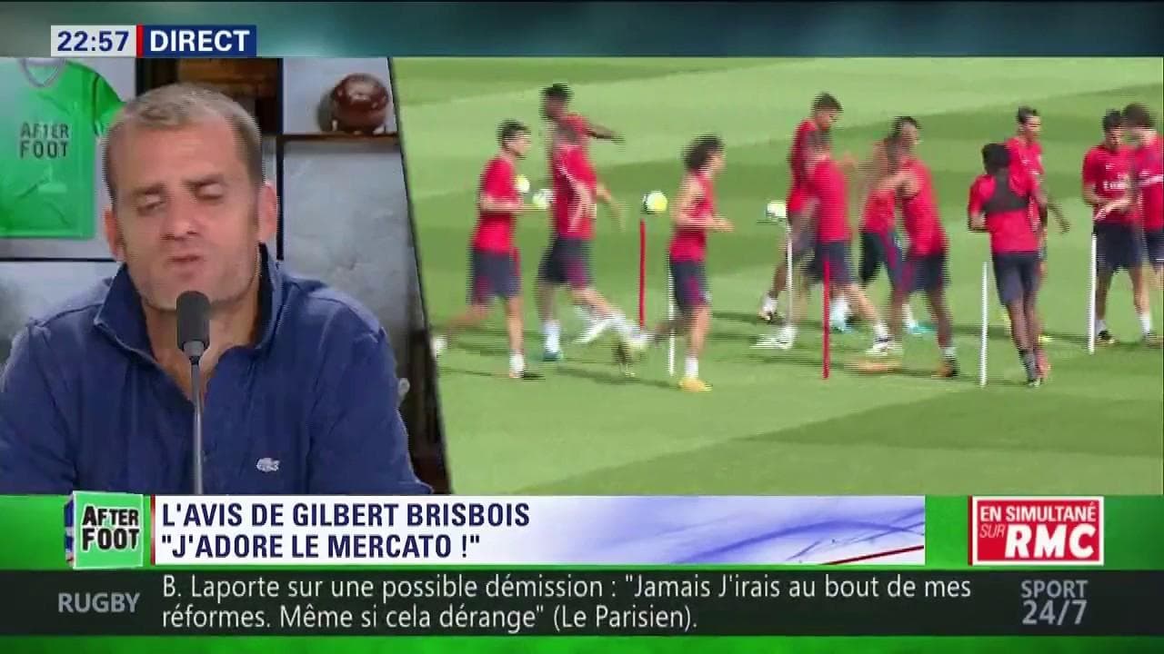 Gilbert Brisbois : "J’adore le mercato