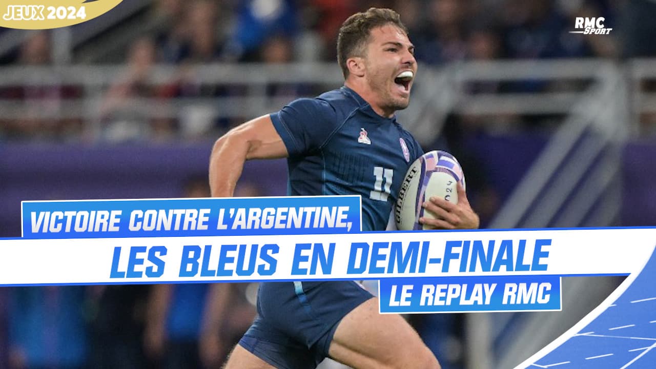 JO 2024 / Rugby à 7 : Les Bleus en demi-finale, le replay de la victoire contre l'Argentine