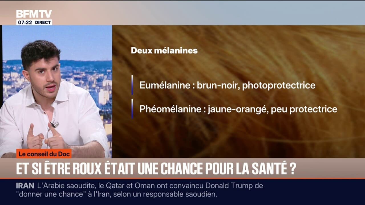 Le conseil du Doc : pourquoi être roux pourrait être un atout pour la santé