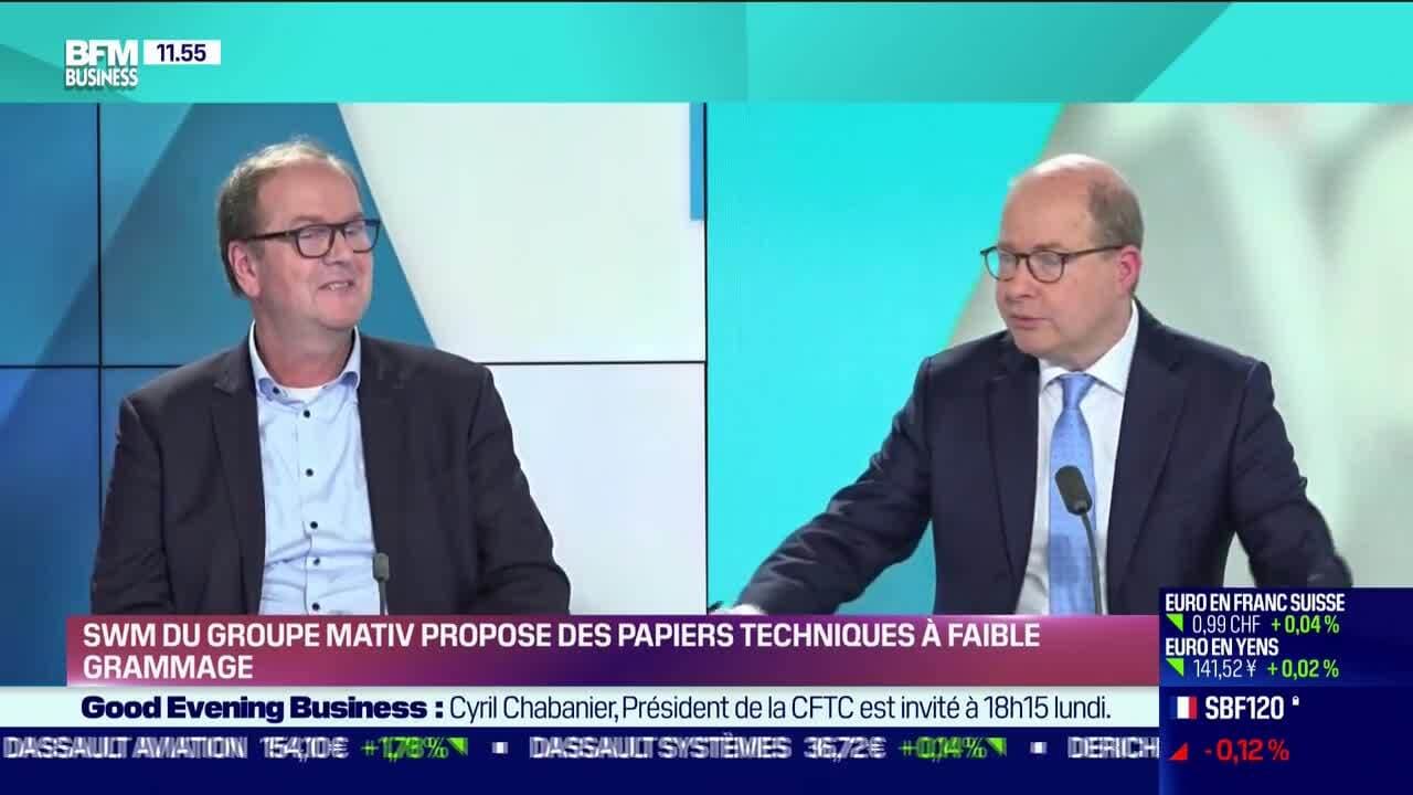 Omar Hoek (Mativ) : SWM du groupe Mativ propose des papiers techniques ...