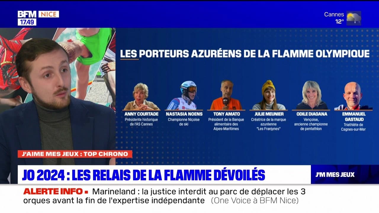 J'aime mes jeux du mercredi 17 janvier - JO 2024, les relais de la flamme dévoilés