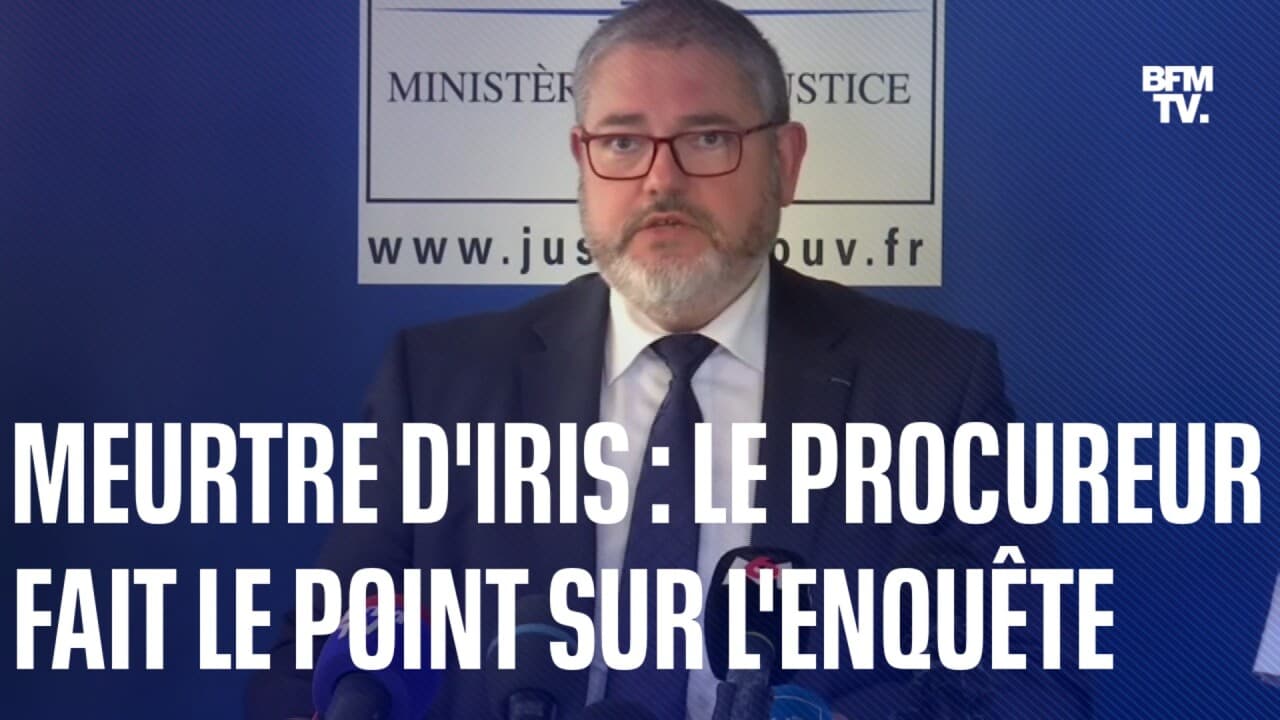 Meurtre d'Iris dans le Morbihan: le point du procureur de la République ...