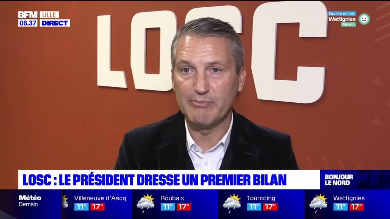 LOSC: le président dresse un premier bilan