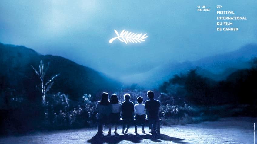 Le festival de Cannes dévoile l'affiche officielle de la 77e édition