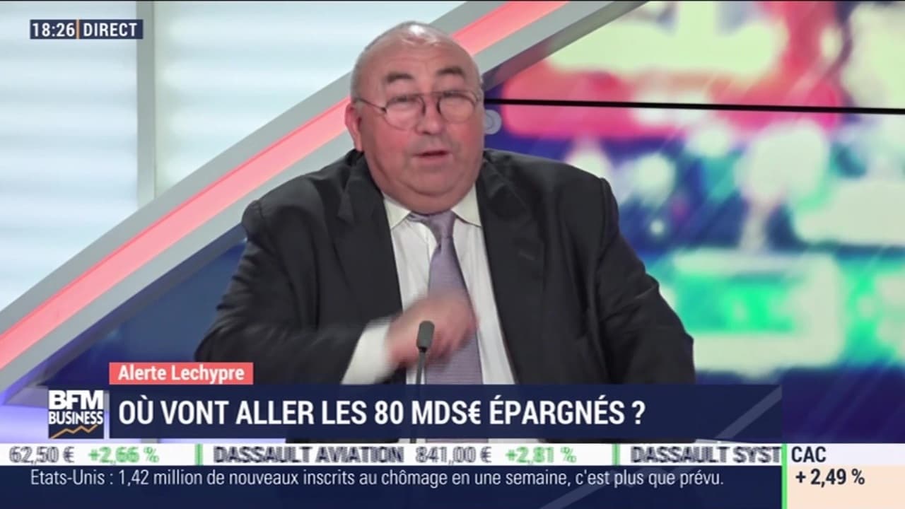 Emmanuel Lechypre : Où vont aller les 80 milliards d'euros épargnés ...