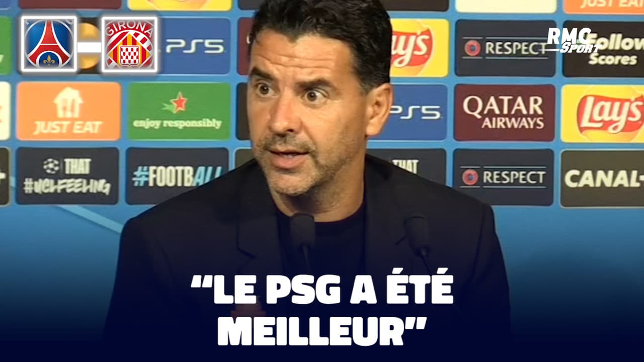 PSG 1-0 Gérone : “le PSG a été meilleur”, avoue Míchel