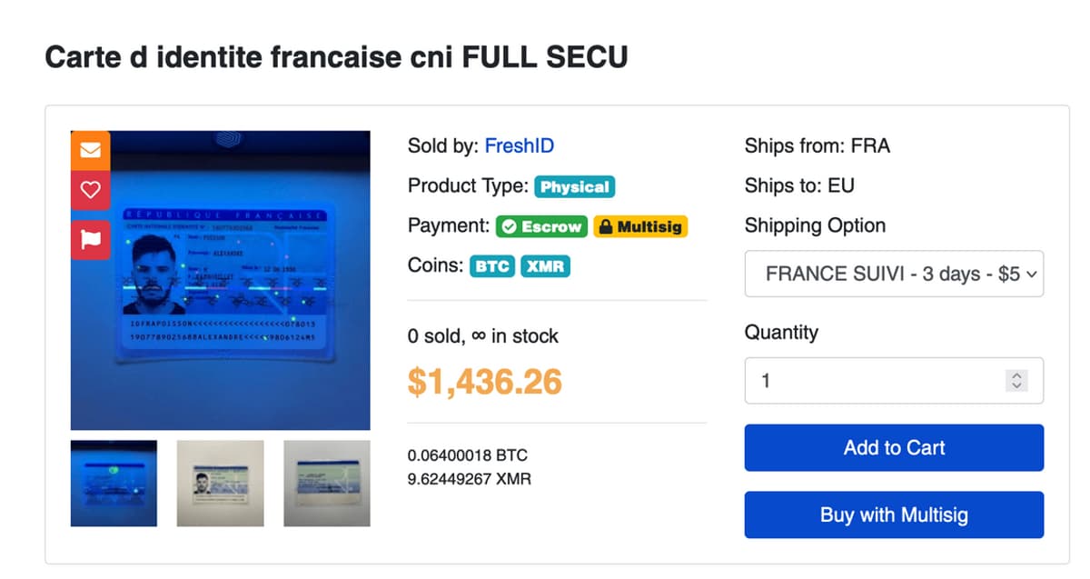 Carte bancaire, passeport, compte Netflix: combien valent vos données une fois volées?