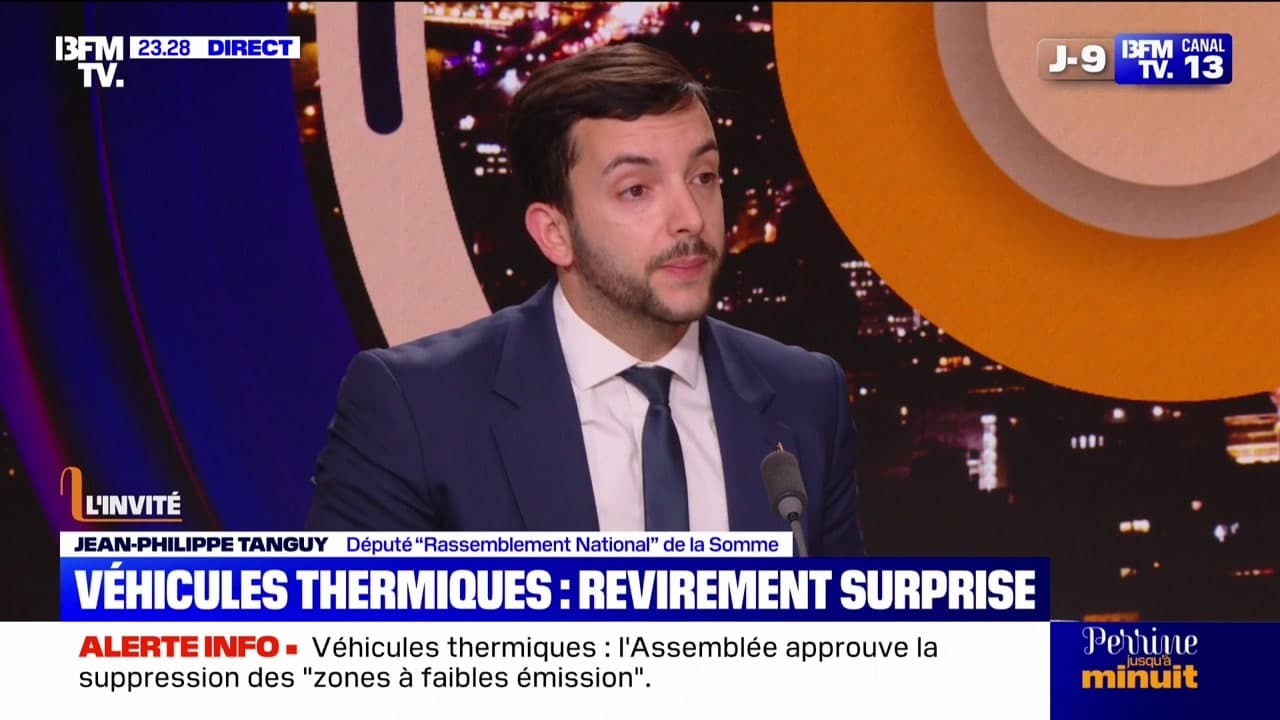 Jean-Philippe Tanguy : véhicules thermiques, "une victoire" - 28/05