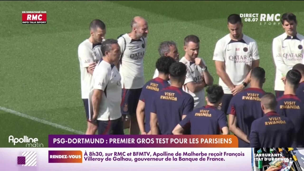 PSG - Dortmund: premier gros test pour les Parisiens