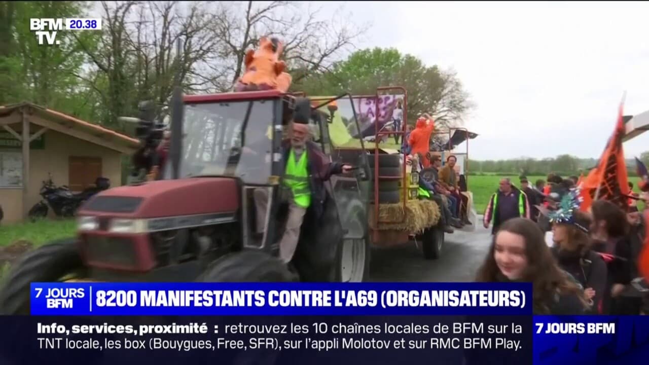 Autoroute A69 entre Toulouse et Castres: la manifestation s'est ...