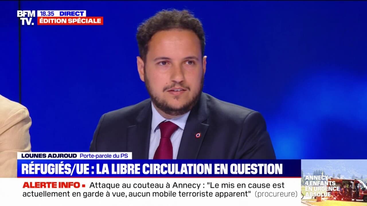 Attaque au couteau à Annecy: Lounes Adjroud (PS) appelle à ne Attaque au couteau à Annecy: Lounes Adjroud (PS) appelle à ne