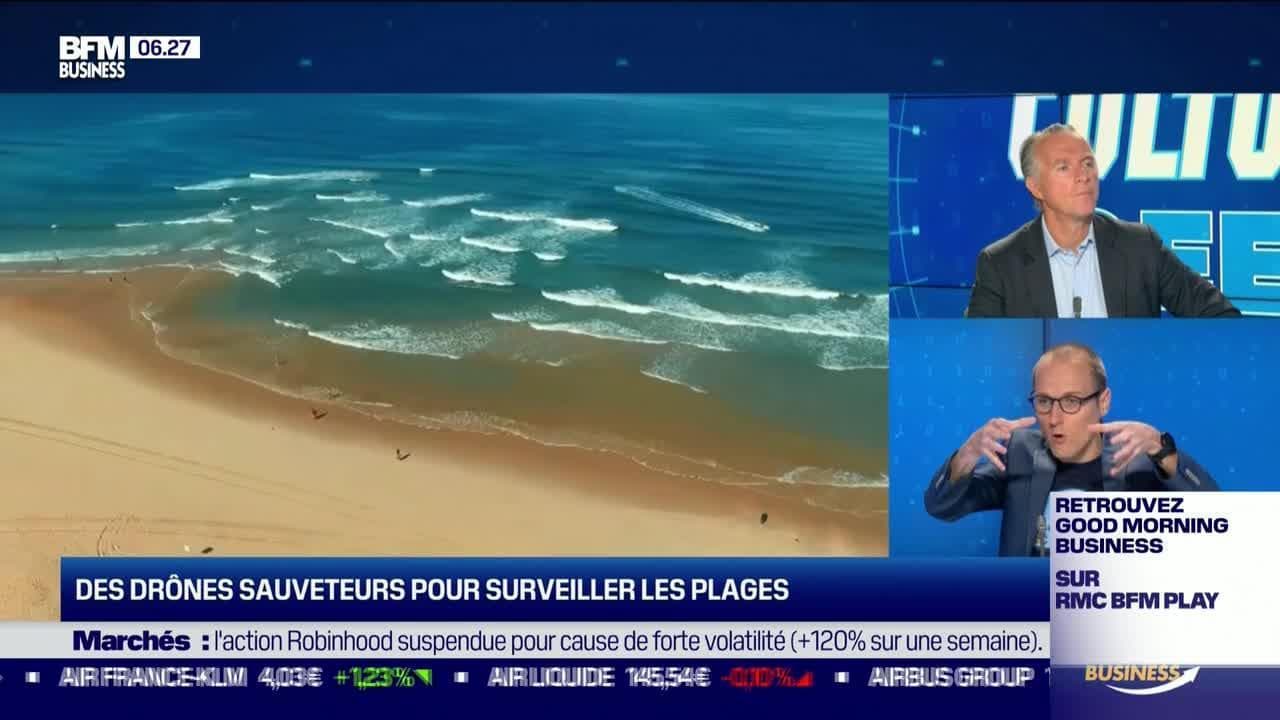 Culture Geek : Des drônes sauveteurs pour surveiller les plages, par Anthony Morel et Frédéric ...