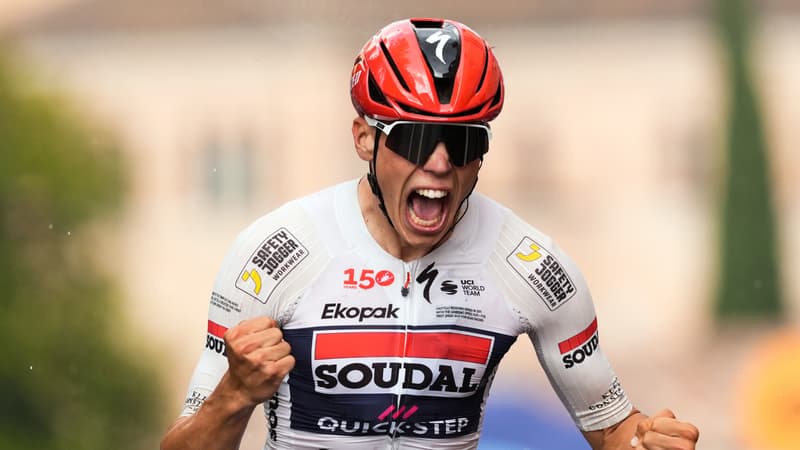 Giro 2026, 18e étape: implacable Paul Magnier qui triple la mise sur ce ...