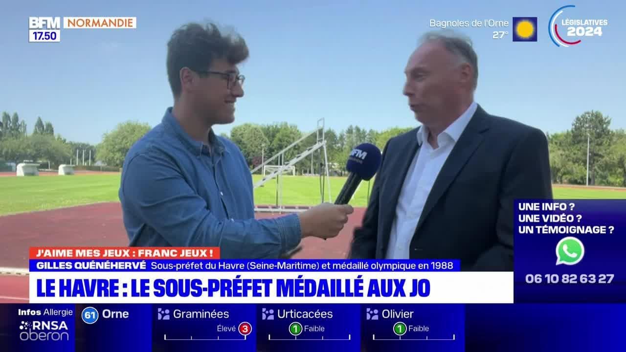 J'aime mes jeux du mercredi 25 juin - Le Havre : le sous-préfet médaillé aux JO
