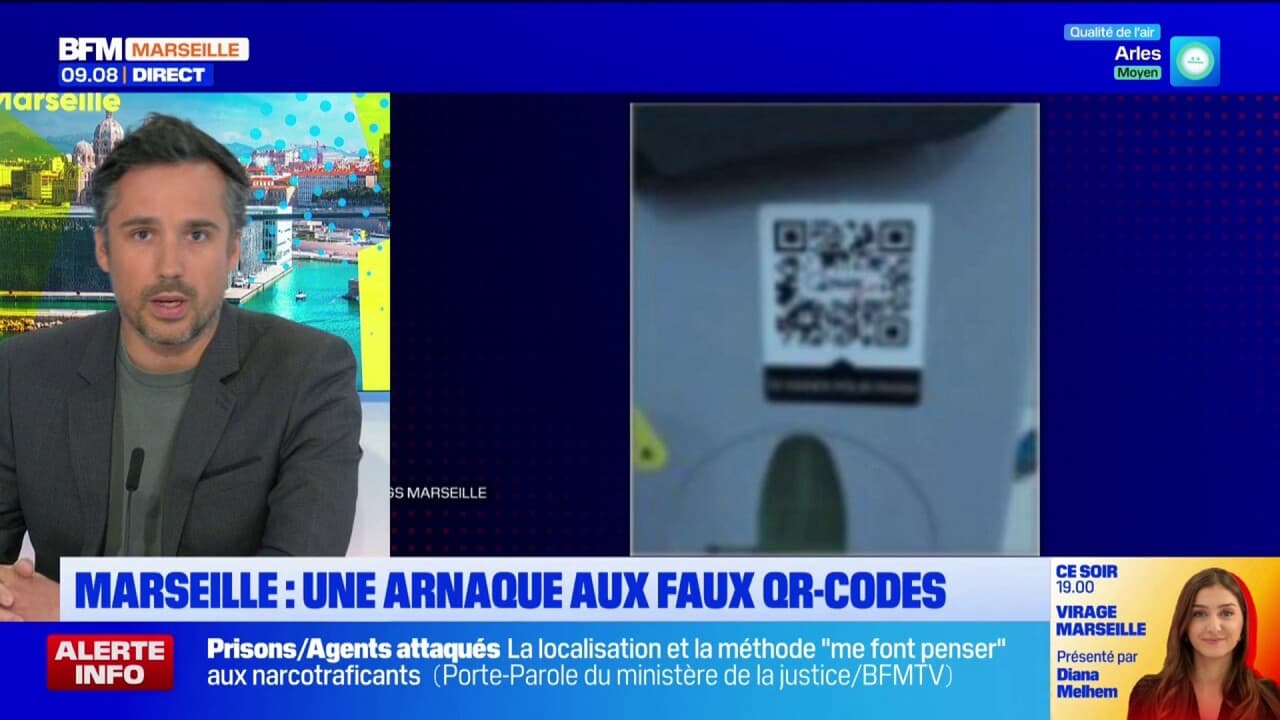 Marseille : Une arnaque aux faux QR-Codes