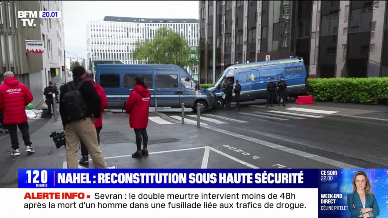 Mort de Nahel: une reconstitution des faits sous haute sécurité