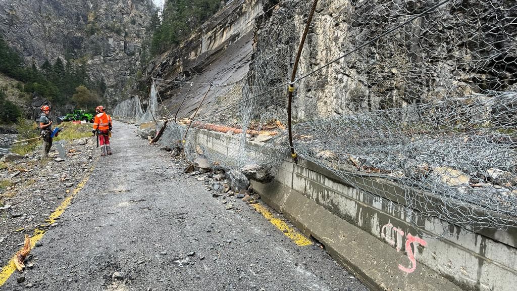Queyras: la RD902 ne rouvrira encore pas cette semaine