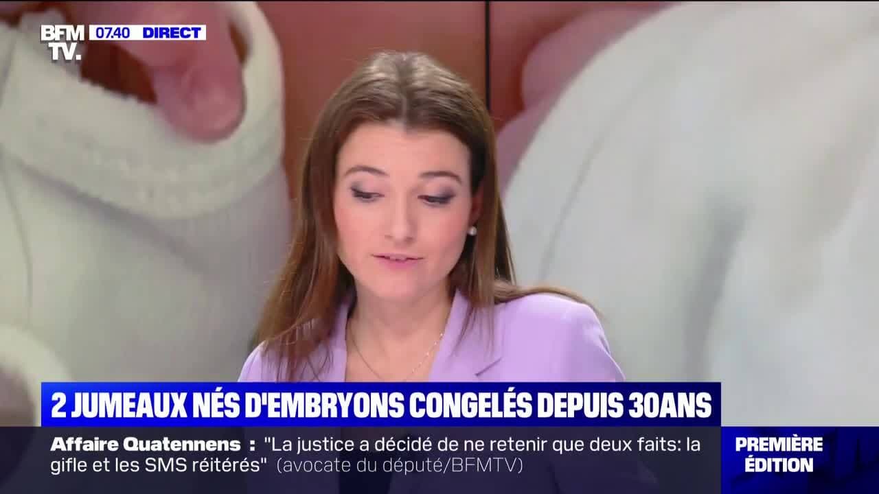 Le choix de Marie: Deux jumeaux nés d'embryons congelés depuis 30 ans - 24/11