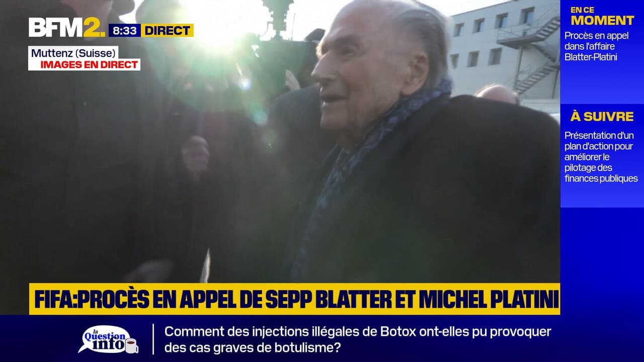 "FIFAGate": Sepp Blatter arrive au centre de justice pénal