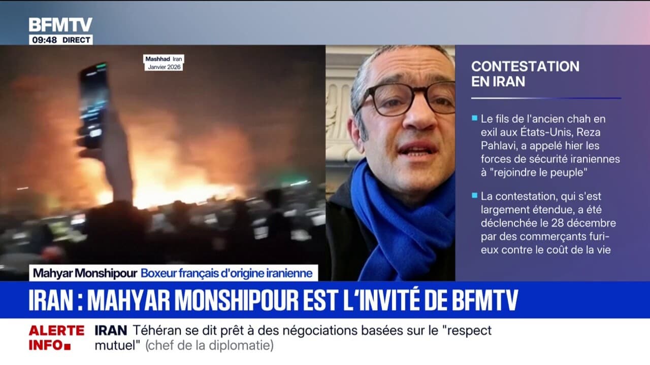 Mahyar Monshipour, boxeur français d'origine iranienne: "La majorité ...