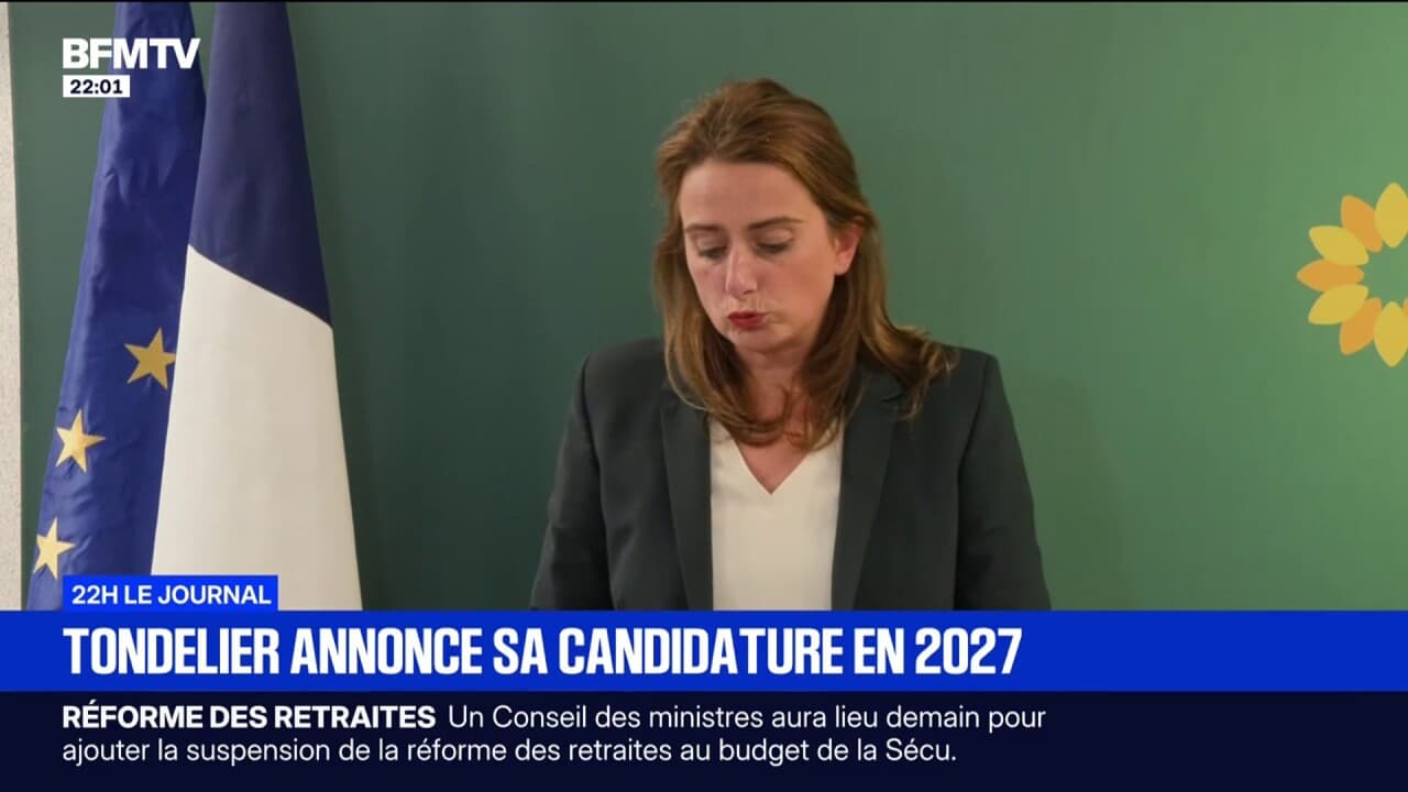 Marine Tondelier, secrétaire nationale des Écologistes, annonce sa ...
