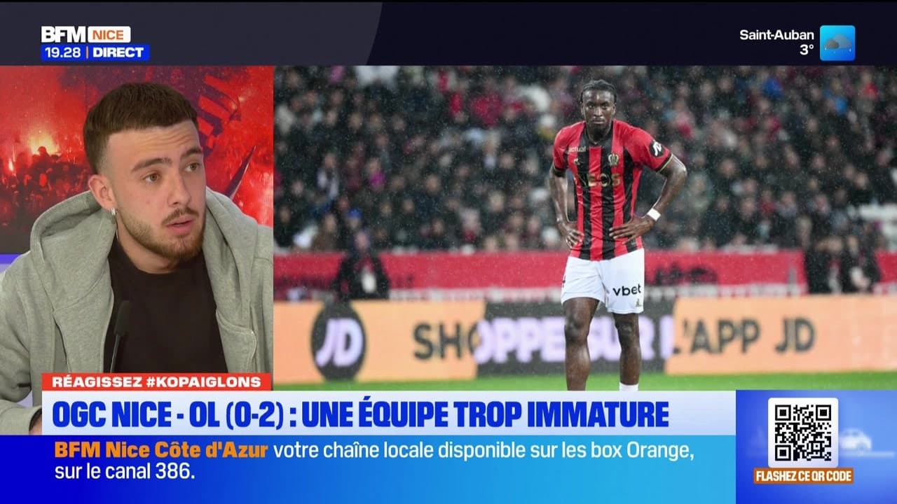 Kop Aiglons du lundi 10 mars - OGC Nice - OL : Le gym n'est plus invincible