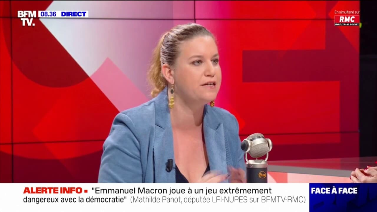 "Nous voulons la révolution citoyenne par les urnes": Mathilde Panot ...