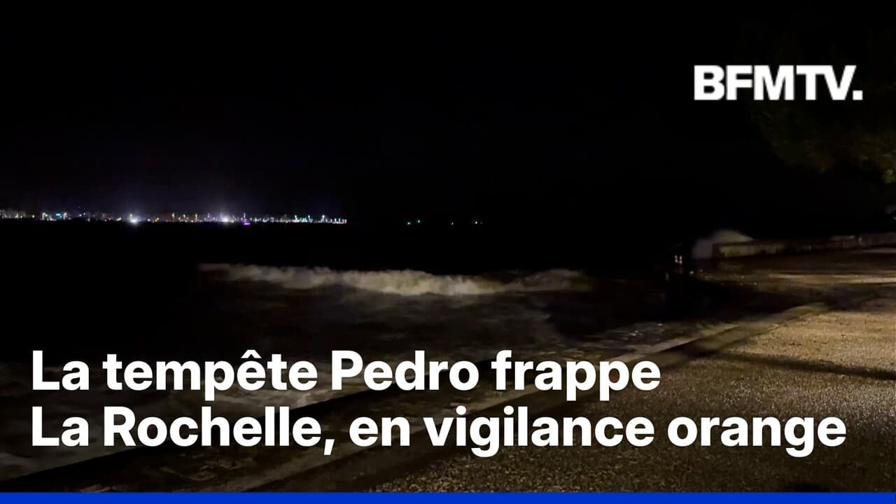 Charente-Maritime: La tempête Pedro frappe La Rochelle, en vigilance ...