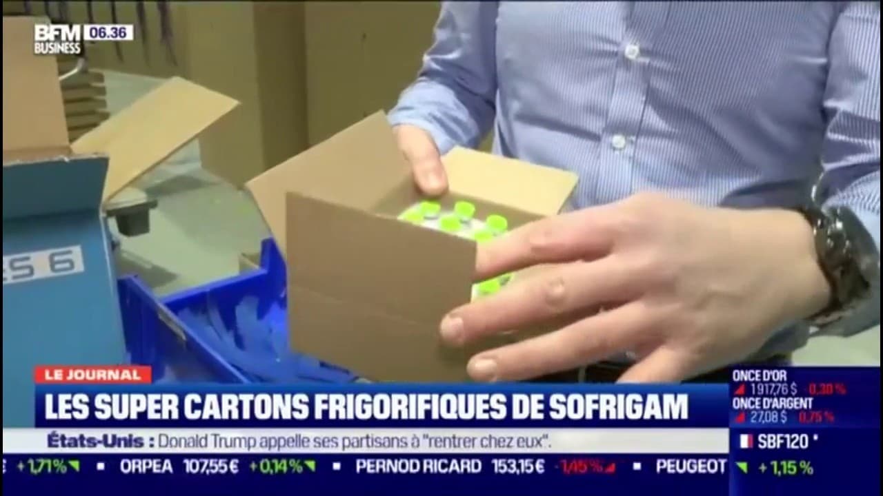 Comment Sofrigam a conçu des cartons frigorifiques pour transporter les ...