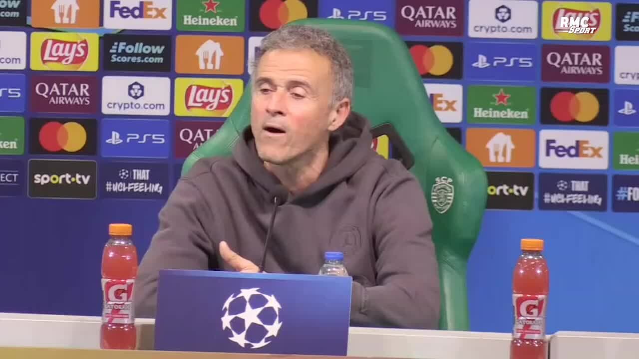 Sporting 2-1 PSG : "Football de m**de", Luis Enrique ne digère pas la ...