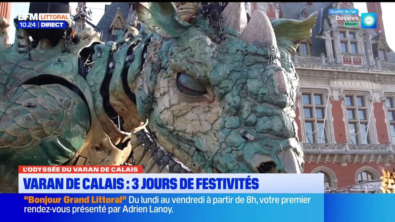 À Calais, le Varan rejoint le Dragon pour la deuxième journée
