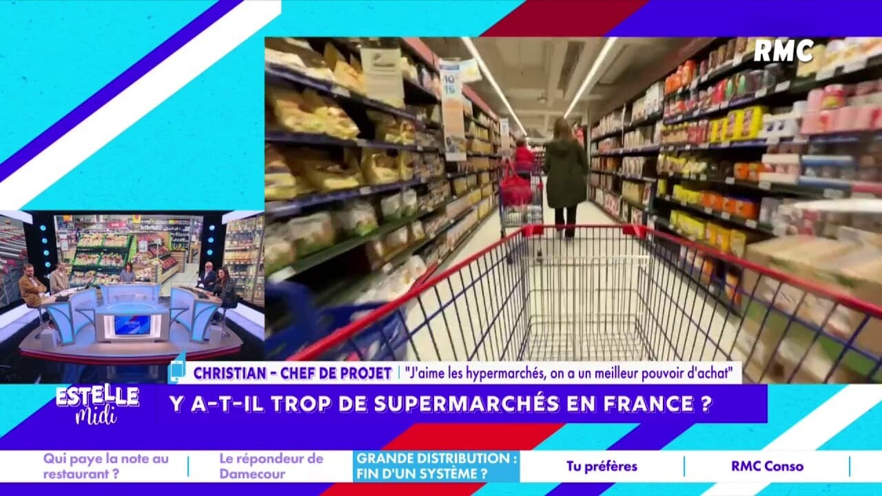 Supermarchés : "Dans un hypermarché je trouve toujours des tarifs ...