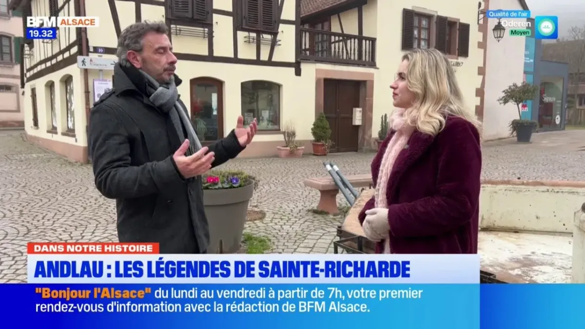 À la découverte de la commune d'Andlau dans le Pays de Barr avec Mélina ...