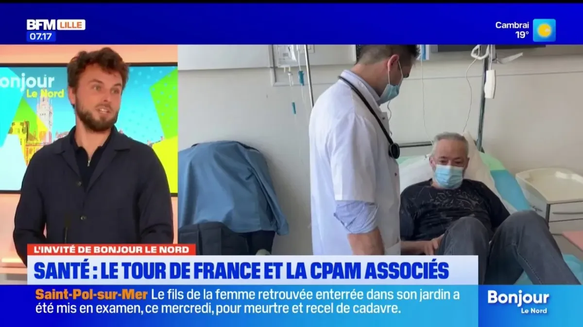 La CPAM de Lille-Douai utilise le Tour de France pour promouvoir le dépistage du cancer colorectal