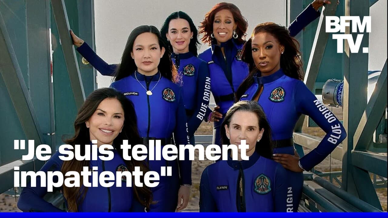 Katy Perry et cinq autres femmes s'apprêtent à effectuer le premier vol 100% féminin dans l'espace