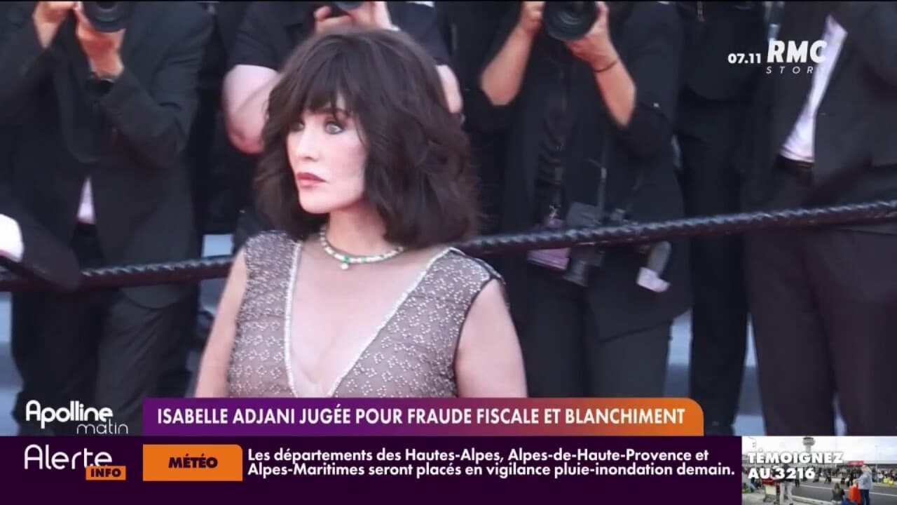 Isabelle Adjani jugée pour fraude fiscale et blanchiment