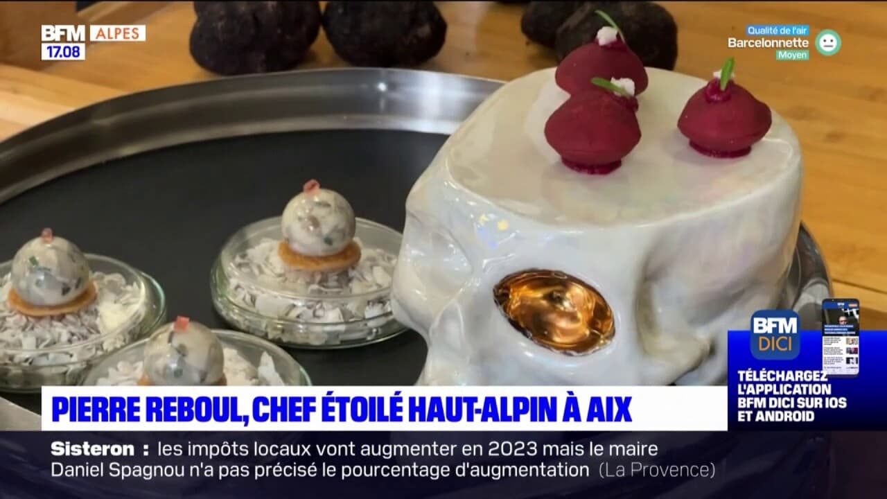 Pierre Reboul, chef étoilé haut-alpin à Aix-en-Provence