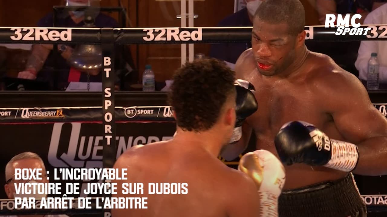 Boxe : L'incroyable victoire de Joyce sur Dubois par arrêt de l'arbitre ...