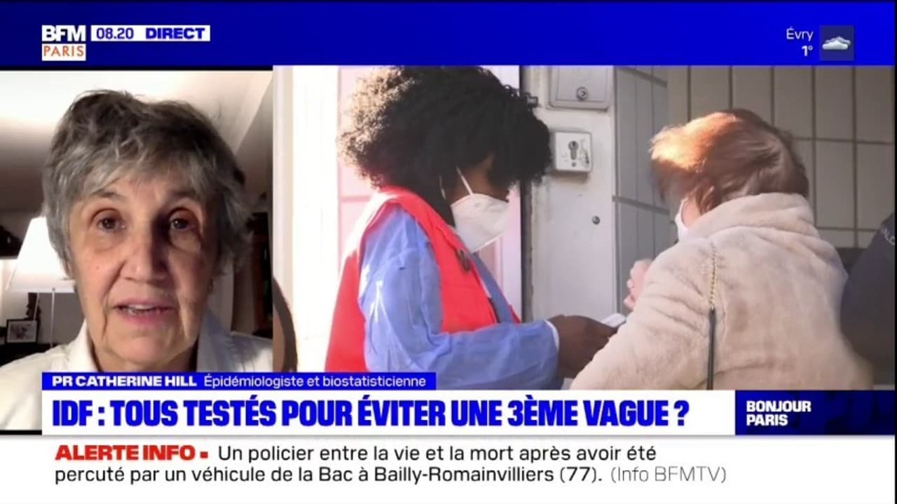 Covid-19: Catherine Hill est favorable à un "test massif, simultané et ...