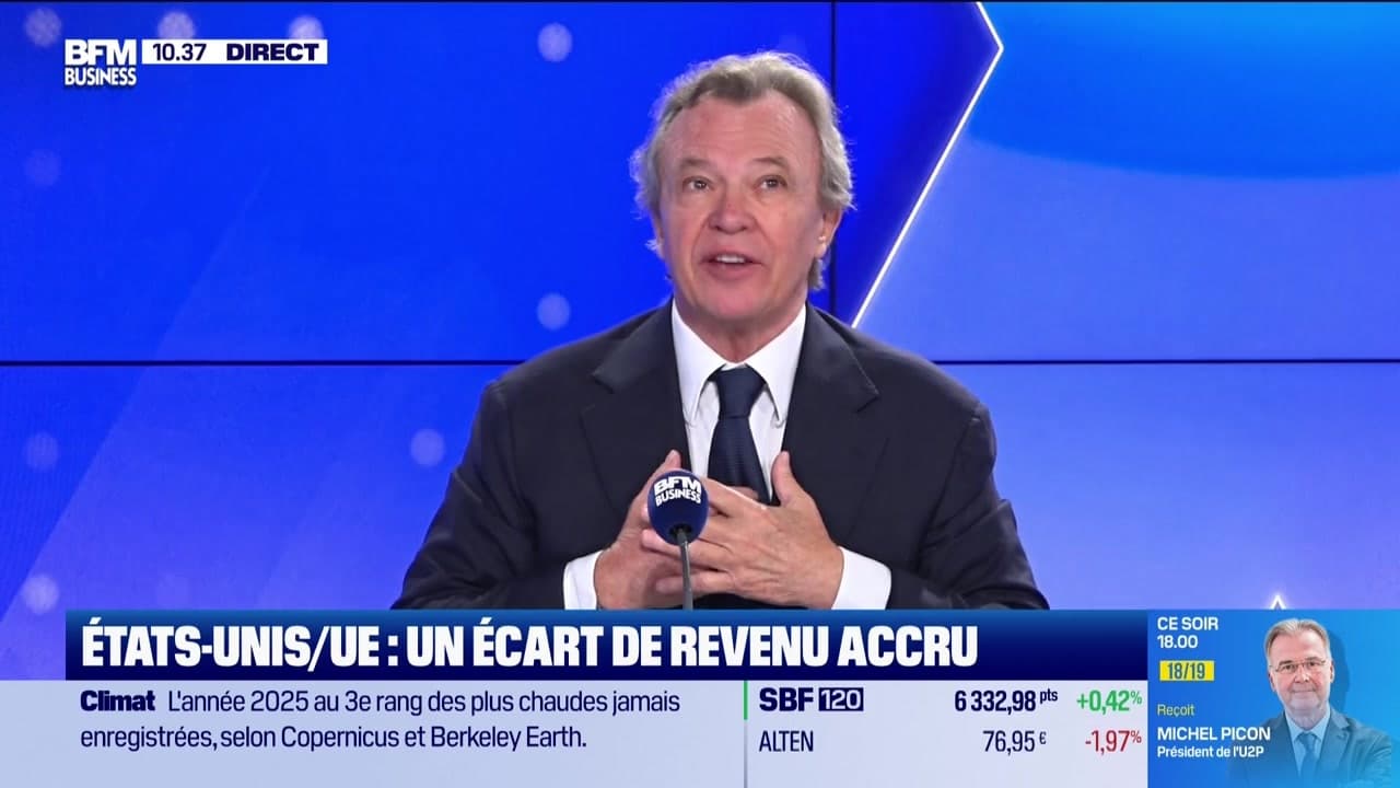 Les Experts : États-Unis/UE, un écart de revenu accru - 14/01