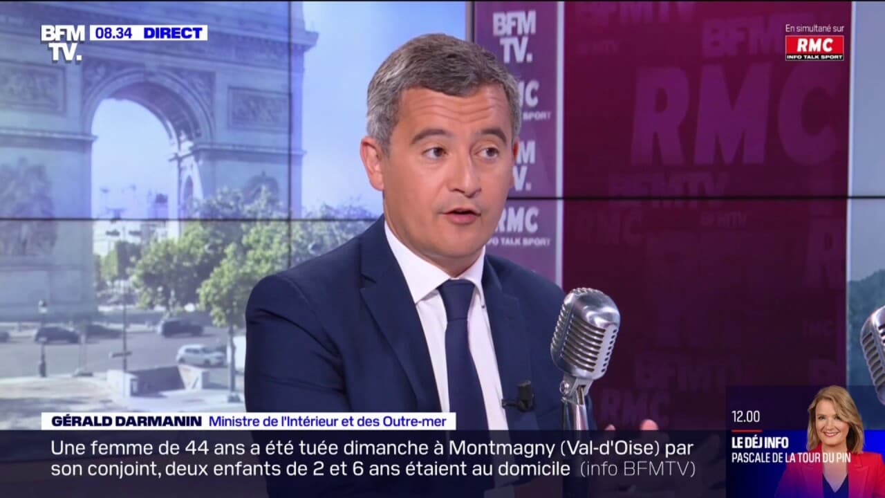 Gérald Darmanin: "Les JO et les matchs de foot au Stade de France, ce n ...
